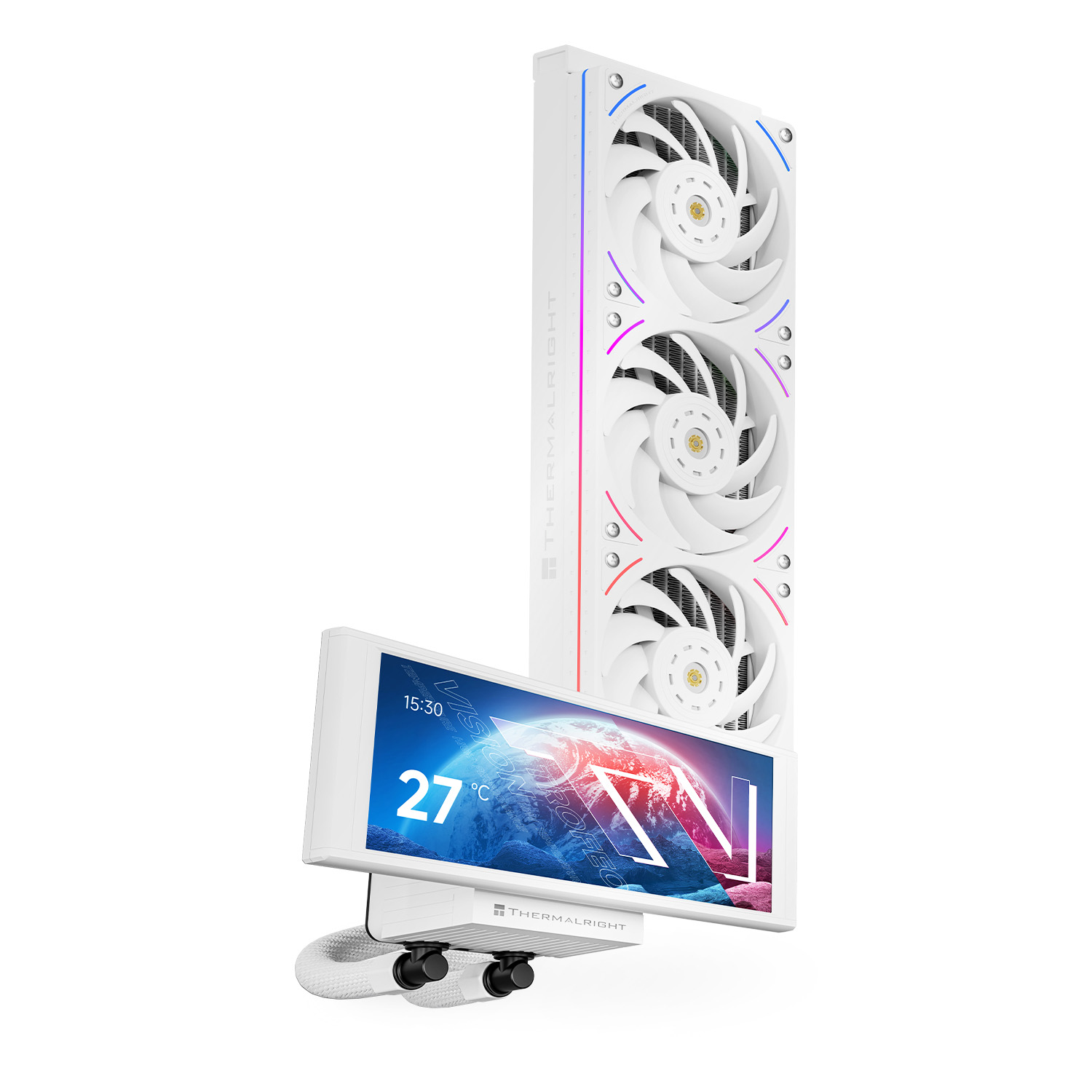 Thermalright Trofeo Vision 360mm ARGB Liquid Cooler - White | RAIQ